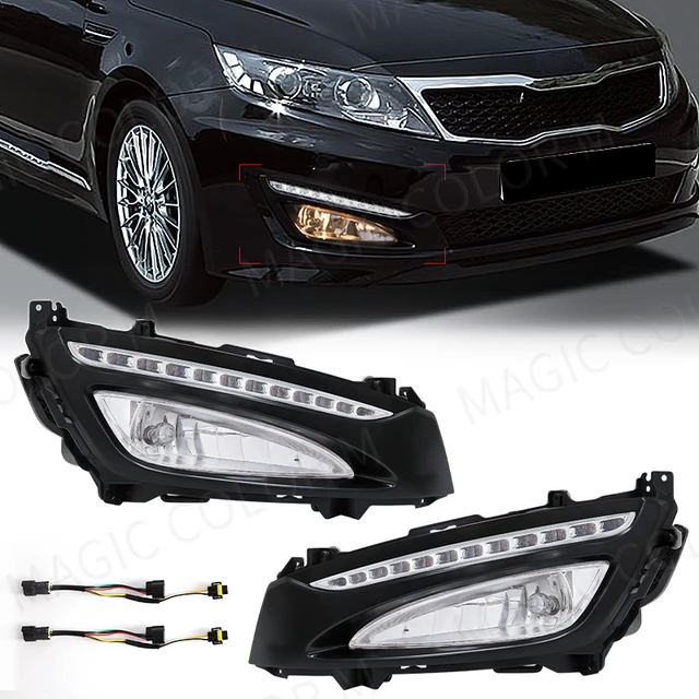 Kia Optima Blacked Out Lights
