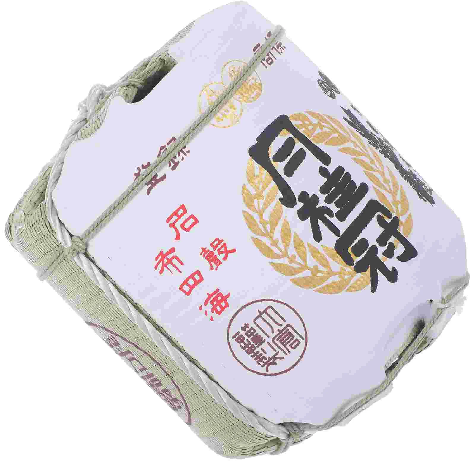 Japanese-Sake-Barrel-Mini-Sake-Barrel-Wine-Biraki-Barrels-Model-Beer ...