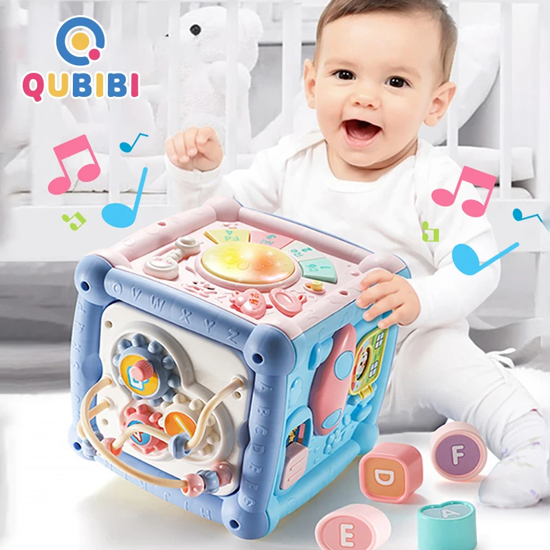 Educational-Toys-Multifunctional-Musical-Cube-Toys-Xylophone-Toddler ...