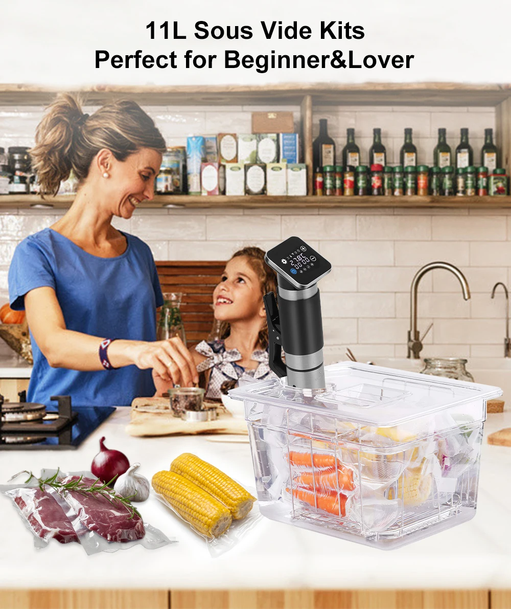 11L-Sous-Vide-Cooker-Containers-and-Stainless-Steel-Sous-Vide-Rack-Sets ...