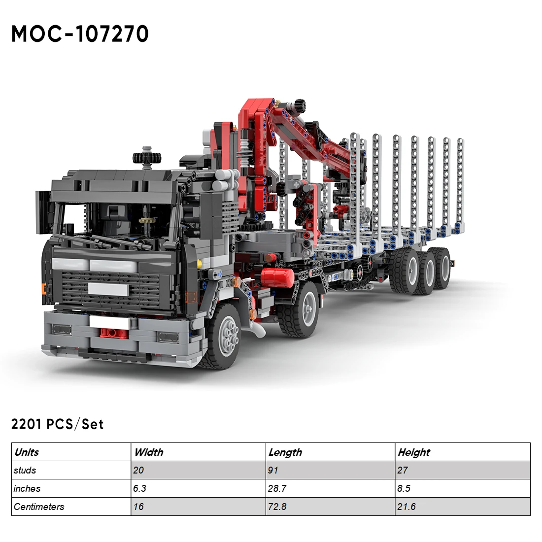Lego Technic Logging Truck