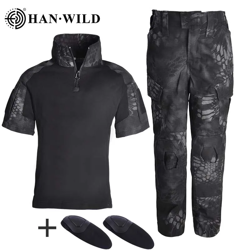 Children-Tactical-Shirts-Camouflage-Suit-Special-Forces-Combat-Uniform ...