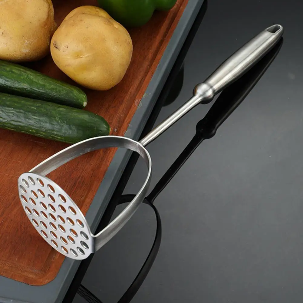 304-Stainless-Steel-Potato-Masher-Long-Handle-Food-Grade-Manual-Carrot ...