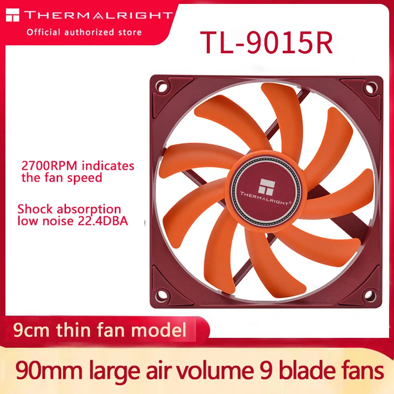 Thermalright Tl-9015r 90mm Thin Computer Case Cooling Fan 9cm Cpu ...