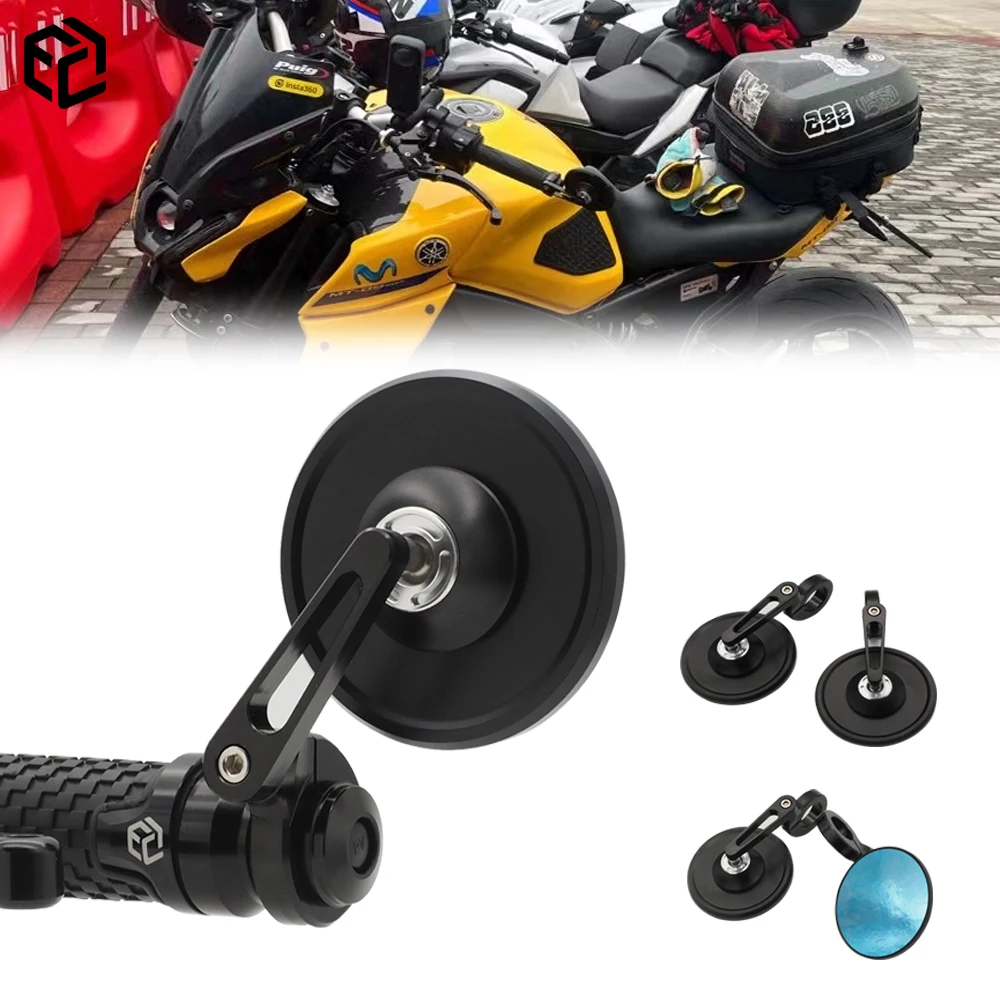 Motorcycle-Side-Handlebar-Mirror-For-YAMAHA-MT09-MAJESTY-400-XSR900 ...