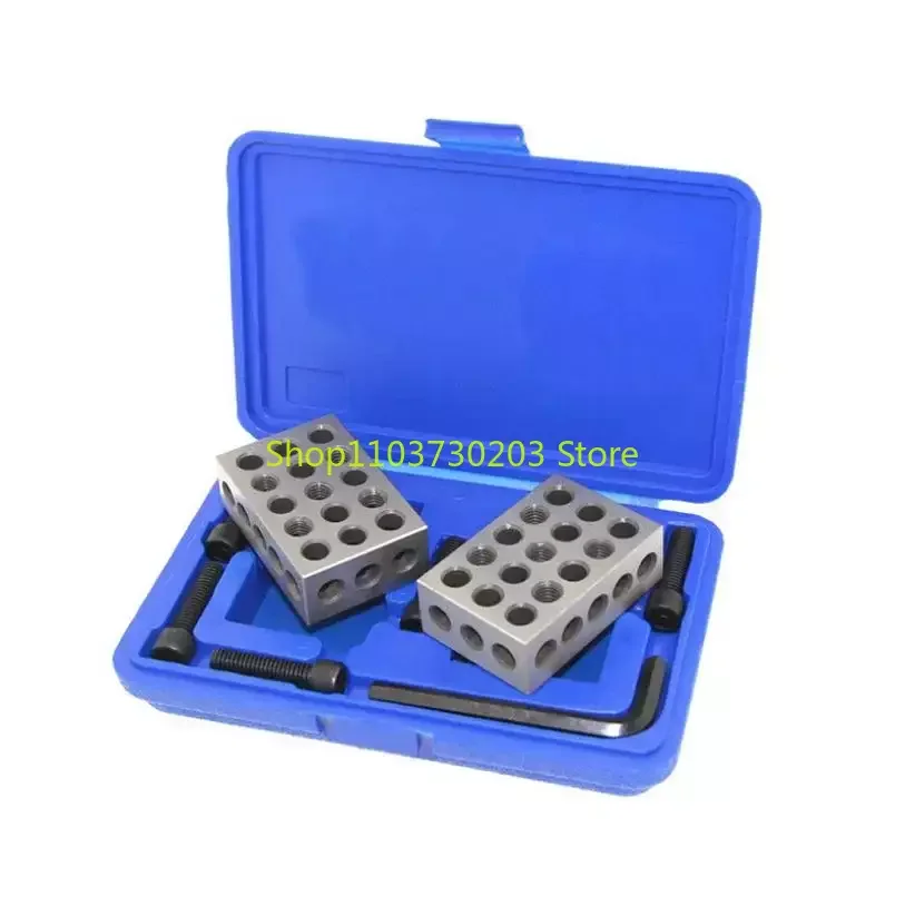 Grinder-23-Hole-Precision-1-2-3-Block-Parallel-Clamping-Block-Set-with ...