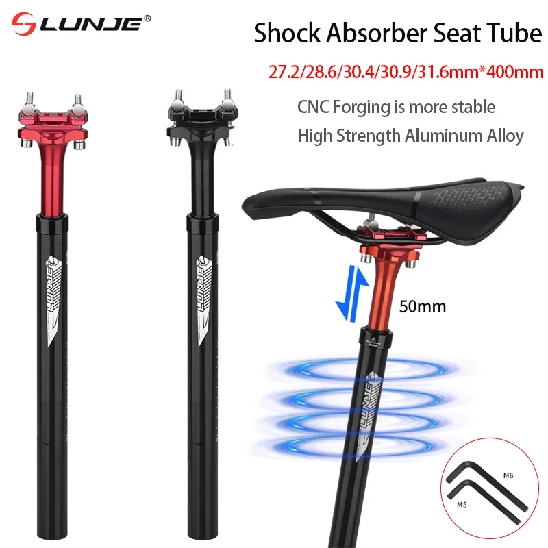 MTB-Seat-Tube-Shock-Absorber-Seat-Post-Aluminum-Bicycle-Seatpost-27-2 ...