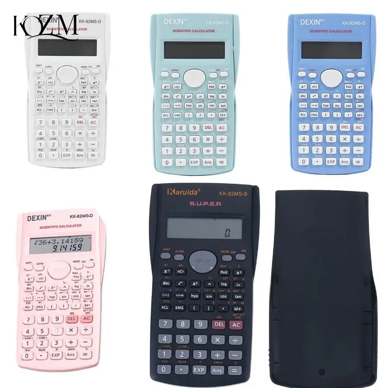 Calculator-Handheld-Multi-function-2-Line-Display-Digital-LCD ...