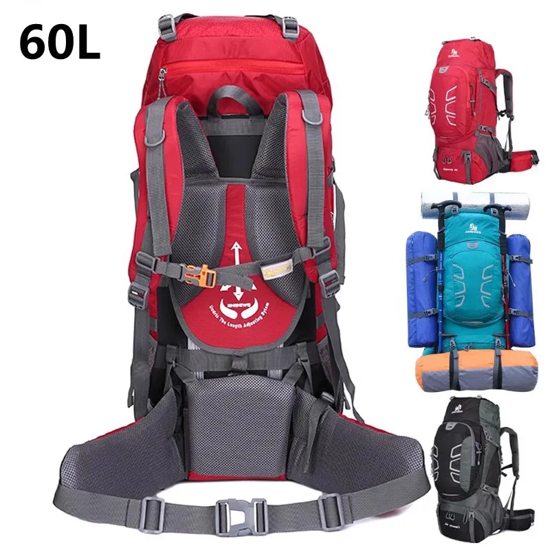 60L-Hiking-Backpack-Outdoor-Large-Capacity-Waterproof-Wearproof-Luggage ...