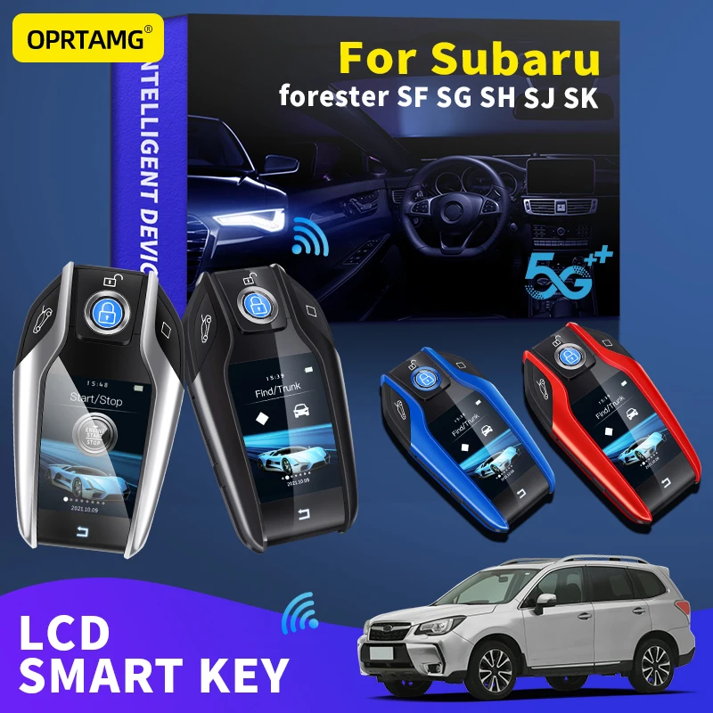 Mando a distancia de arranque con un clic para Subaru Forester, SF, SG, SH, SJ, SK, Universal ...