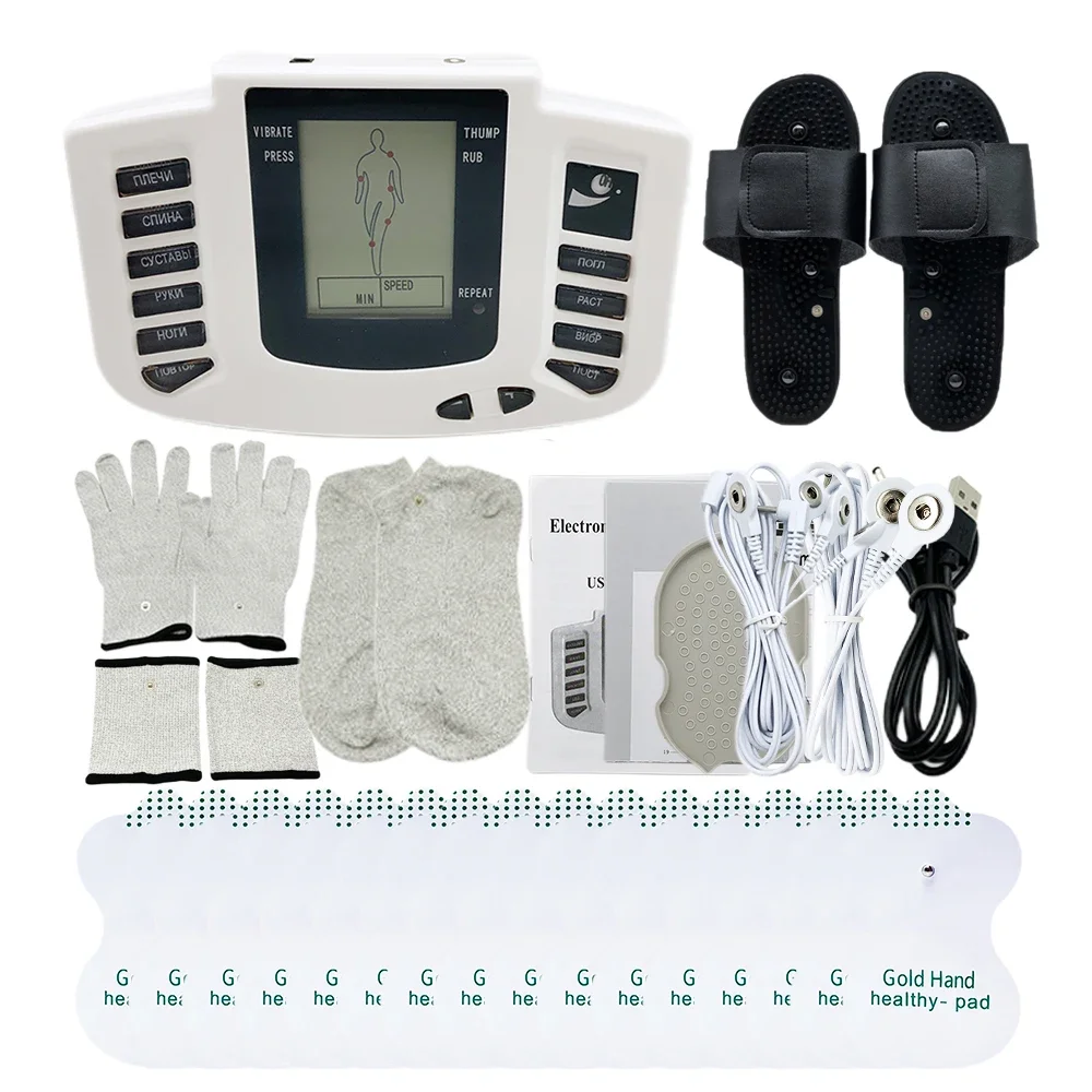 Electrical Tens Machine Physiotherapy Digital EMS Muscle Stimulation ...