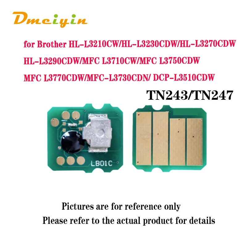 TN243-TN247-BK-C-M-Y-Toner-Chip-for-Brother-HL-L3210CW-HL-L3230CDW-HL ...
