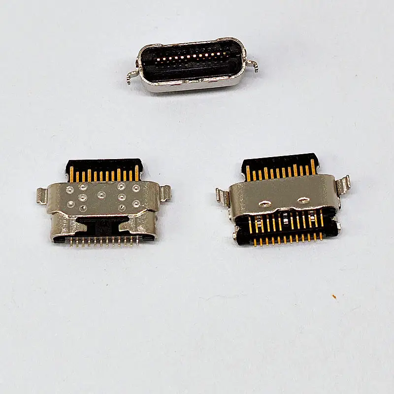 50 Uds cargador Usb puerto de carga conector tipo C para Samsung Galaxy ...