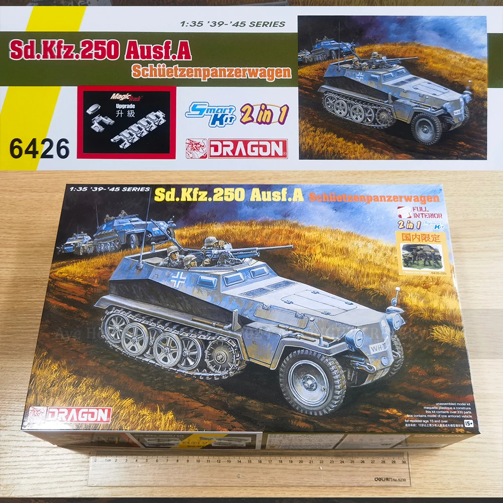 Dragon-Dra-6426-1-35-Sd-Kfz-250-Ausf-A-Sch-etzenpanzerwagen-Plastic ...