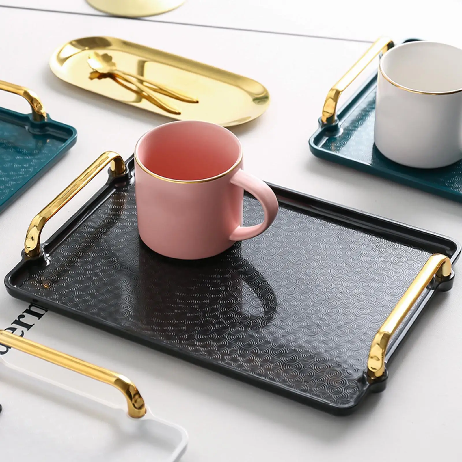 Waiters Serving Tray