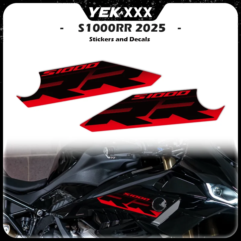Motorcycle Side Fairing Shell Metal Color Sticker Decals For BMW ...