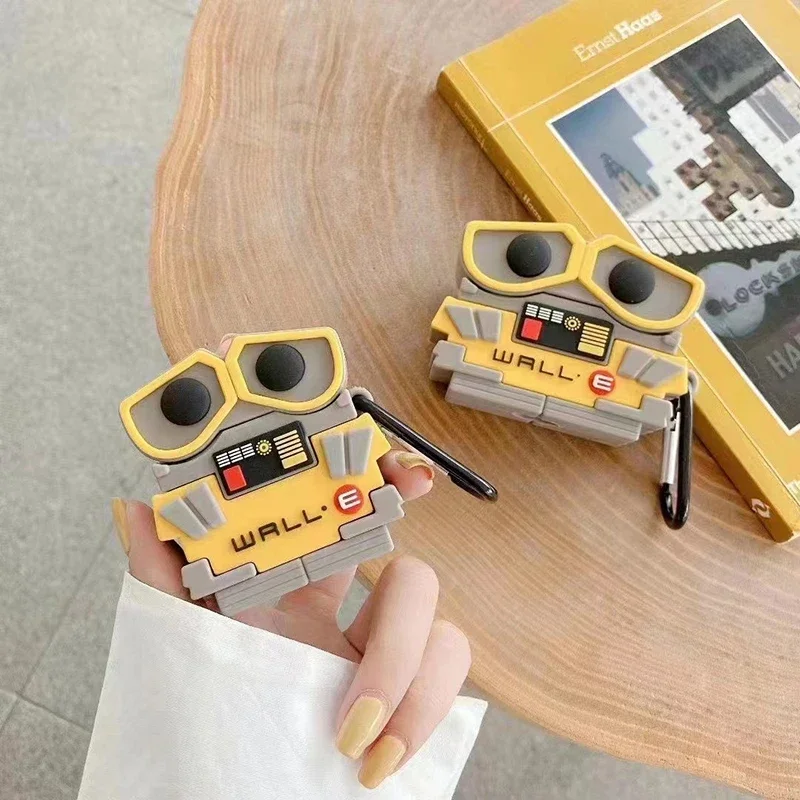 Cute Cartoon Robot Earphone Case for Airpods Pro 2 Silicone Soft ...