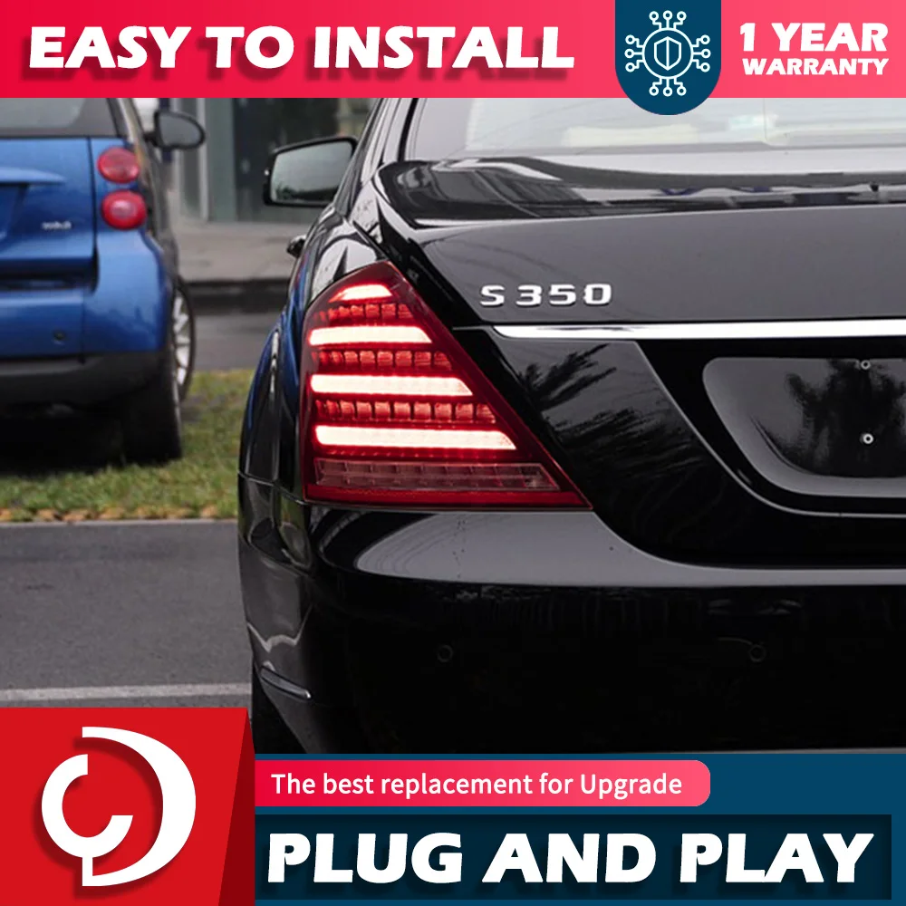 AKD-Tailligt-for-W221-Tail-Lights-2006-2013-S300-S350-S400-LED-Auto ...