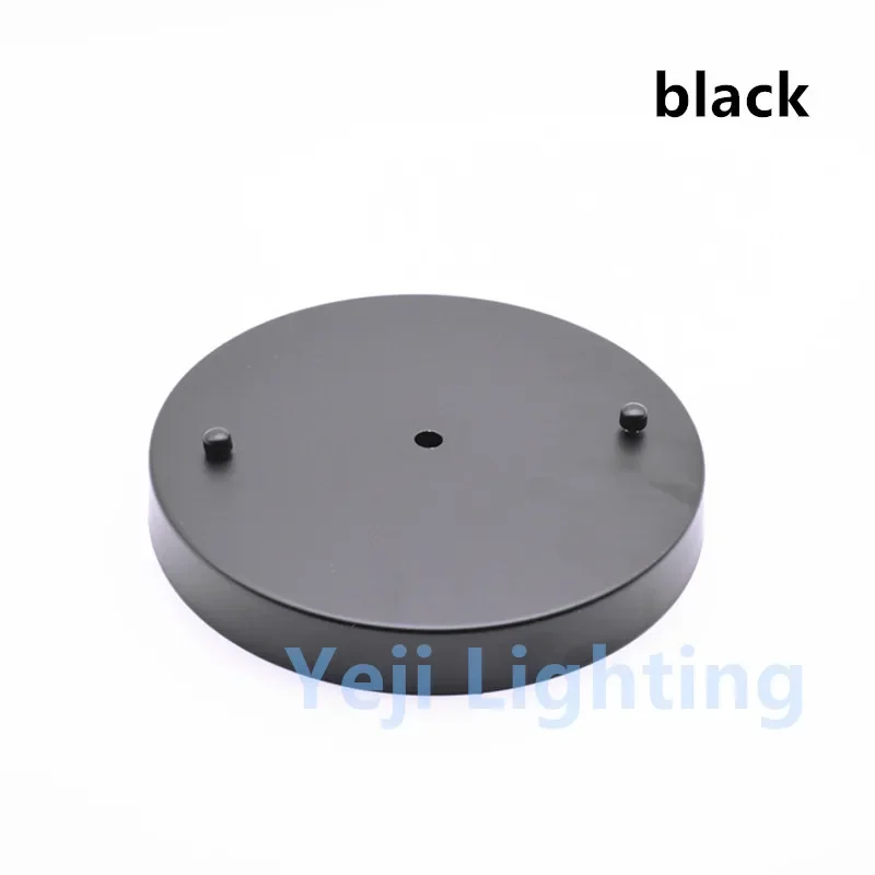 Black-Disc-Base-Diameter-20cm-Modern-ceiling-rose-Round-ceiling-plate ...