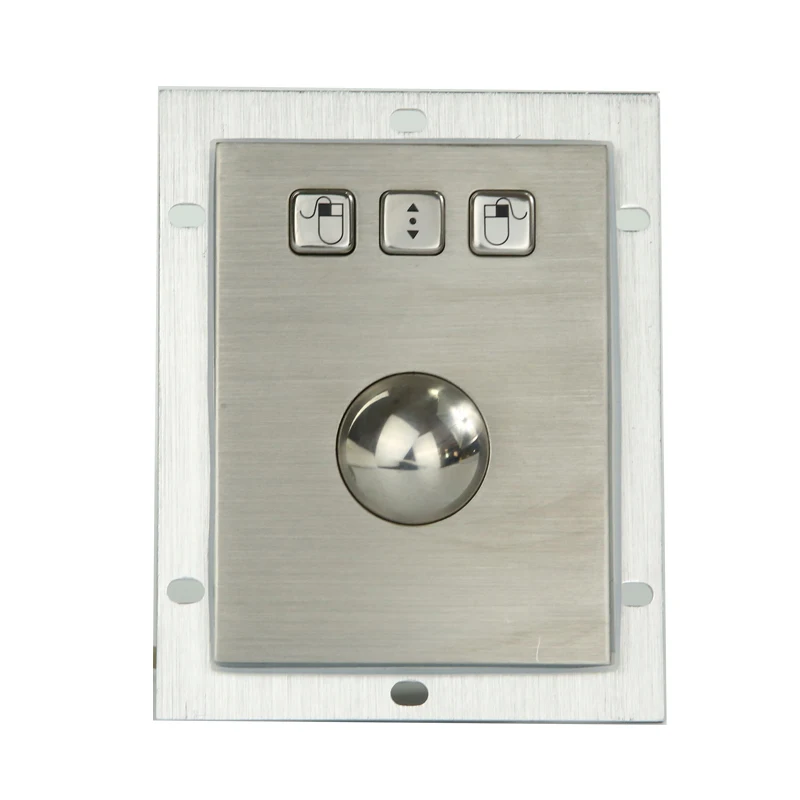 Metal-Trackball-with-High-quality-Stainless-Steel-Material-Panel-mount ...