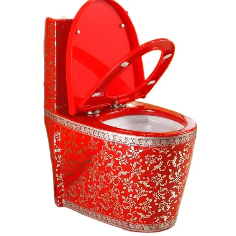 Y-Pumping-China-Red-Personality-Red-Toilet-Super-Swirl-Water-Saving ...