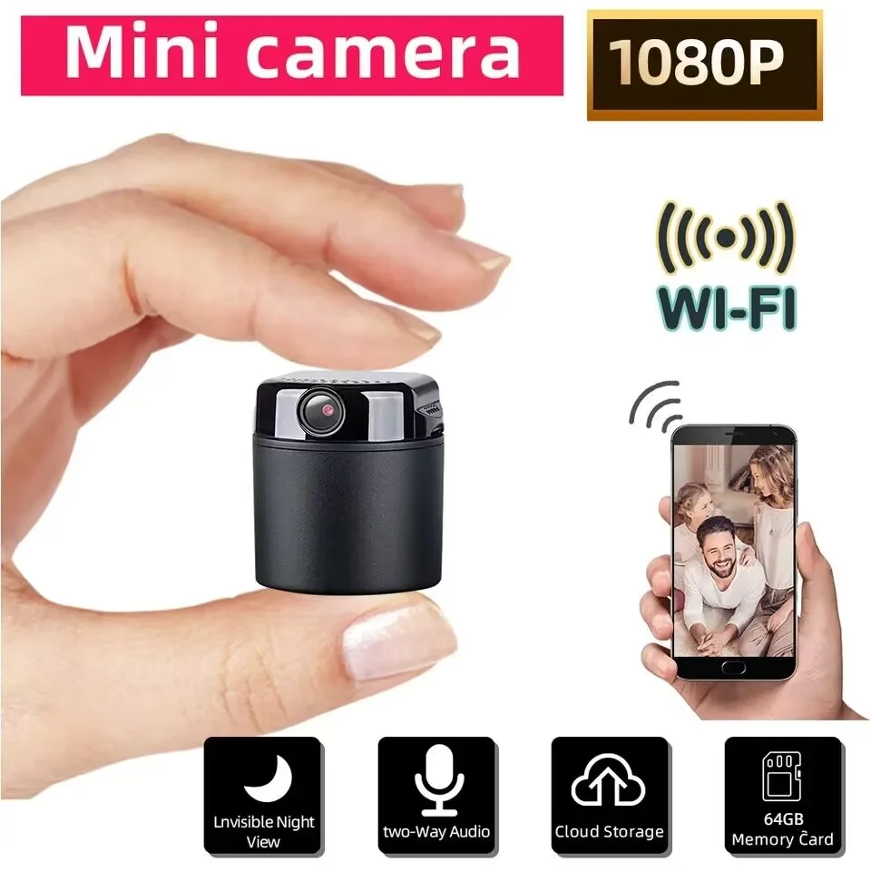 360-Panoramic-HD-1080P-Mini-Camera-Wifi-Remote-Viewing-140-Wide-Angle ...