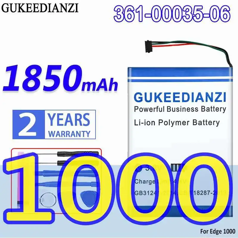 Gps Battery 1850Mah For Garmin Edge 1000 Explore Approach G8 Navigator ...