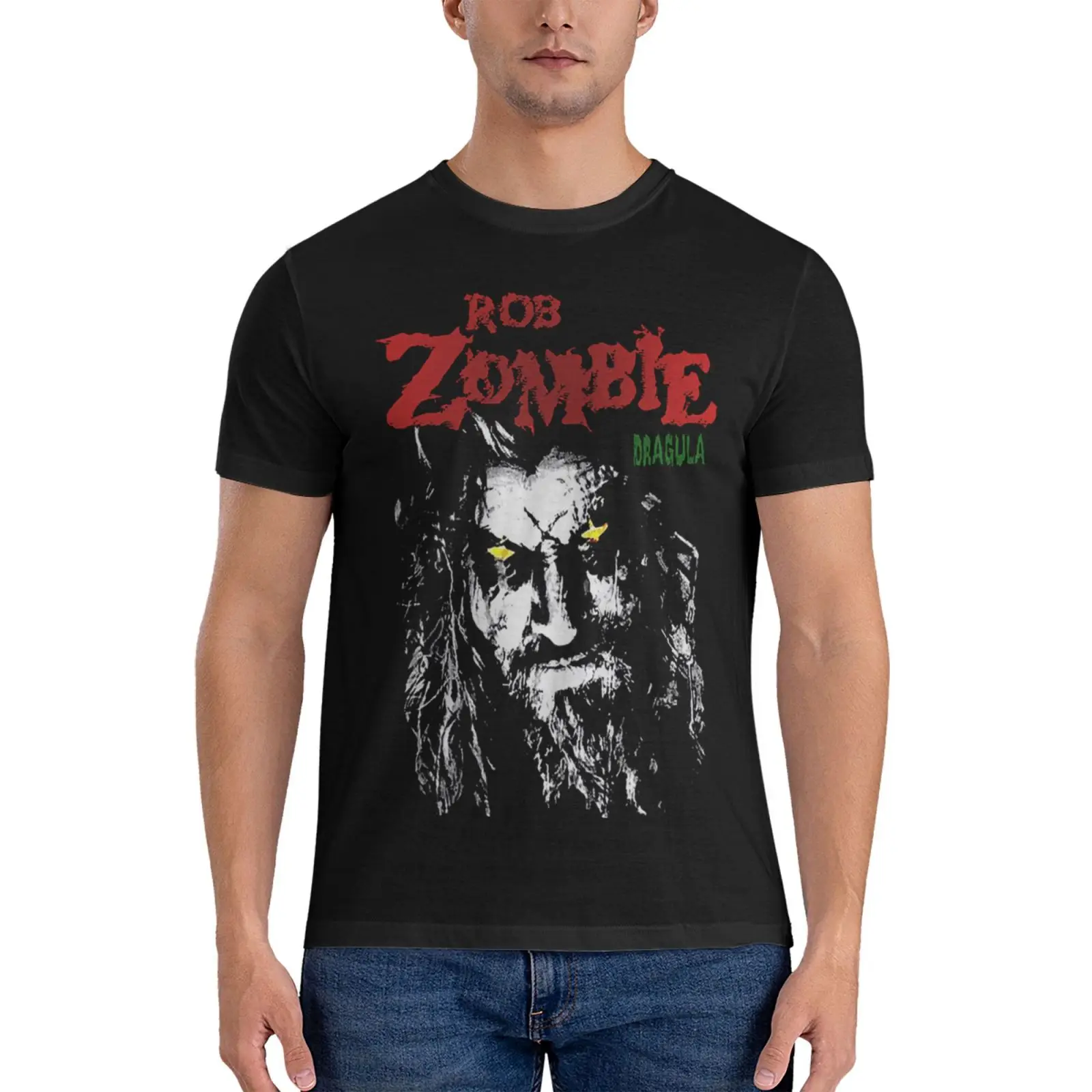 vintage-rob-zombie-band-art-Essential-T-Shirt-plain-white-t-shirts-men ...
