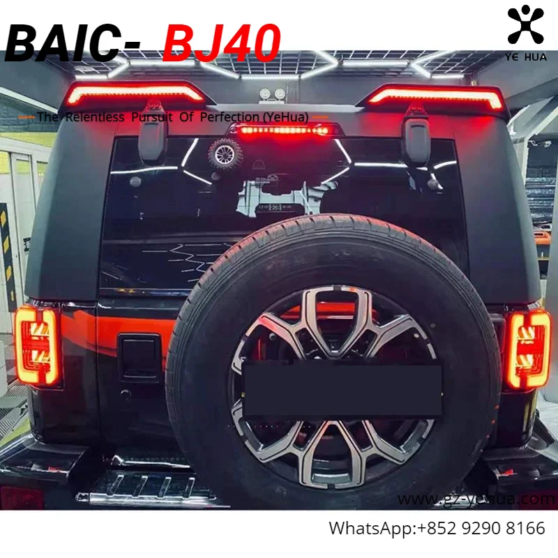 For-Baic-BJ40-Ickx-K2-2014-2023-Rear-Wing-Segmented-Streamer-Light-Car ...