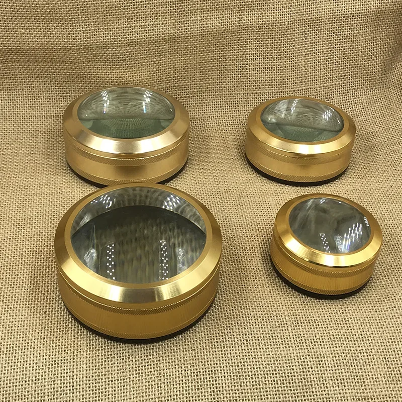 Desktop Paperweight Magnifying Glass Double Glass Lens Magnifier for ...