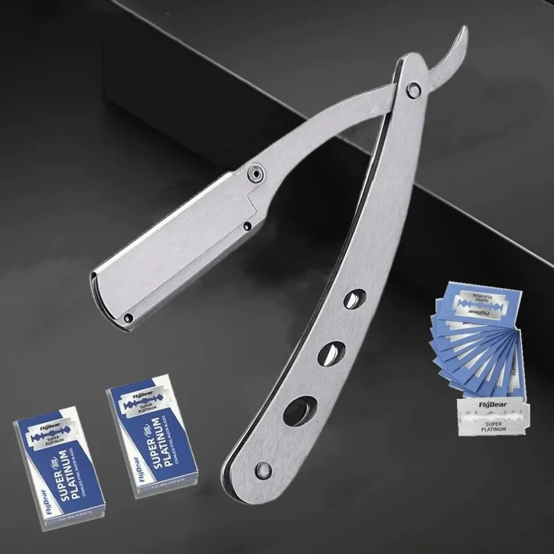 Old-style-shaver-blade-hair-salon-shaving-and-hair-removal-blade-sharp ...