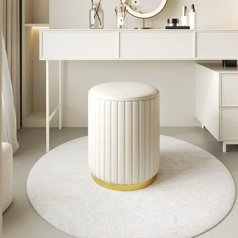 Makeup-Stools-Light-Luxury-Round-Stools-Chairs-Bedrooms-Sofas-Side ...
