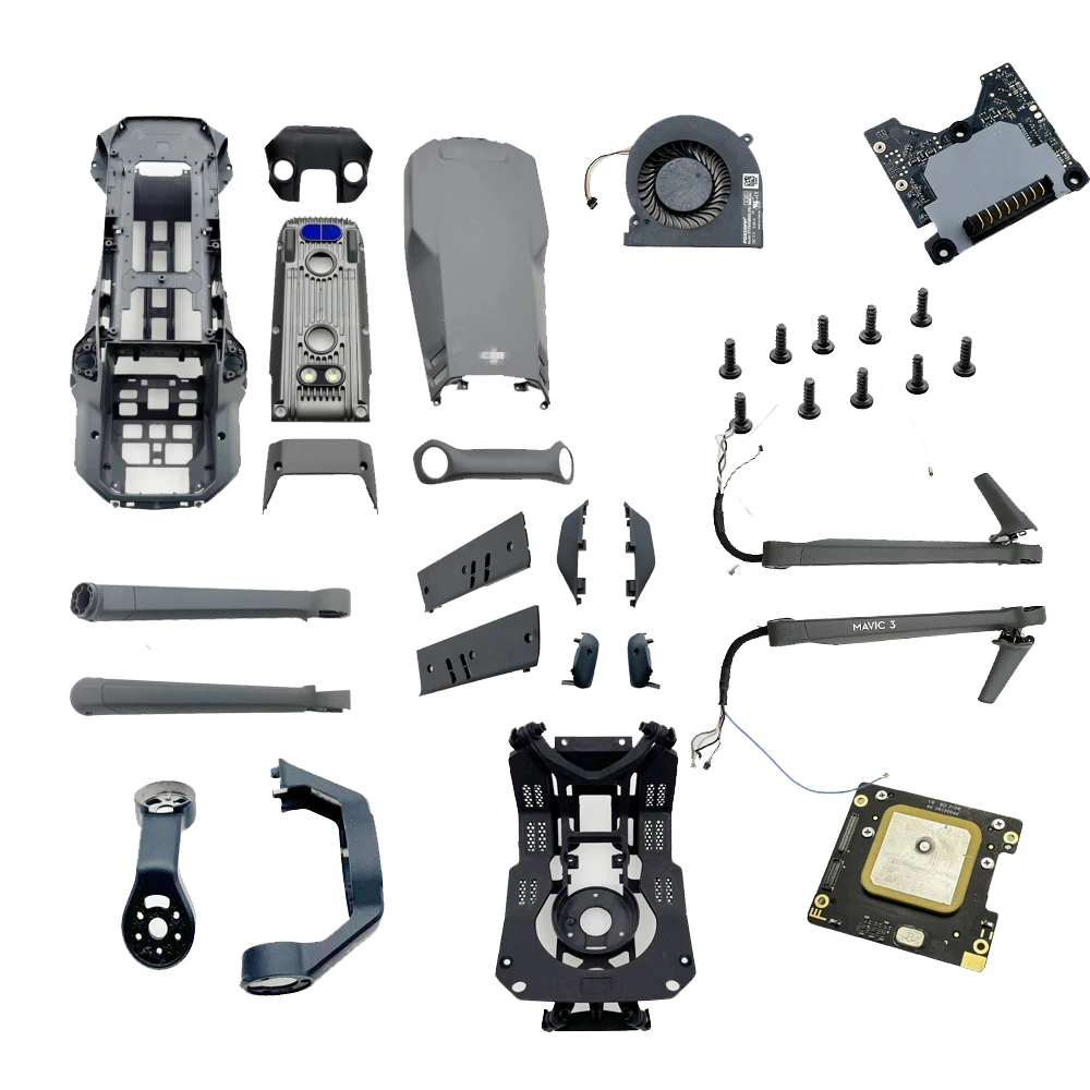Shell-do-corpo-original-para-DJI-Mavic-3-superior-m-dio-inferior-quadro ...