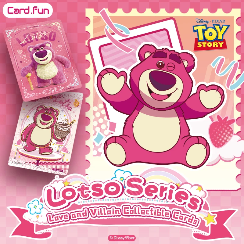 10-Packs-CARDFUN-Disney-Lotso-Bear-Cards-Toy-Story3-Game-TCG-CCG ...
