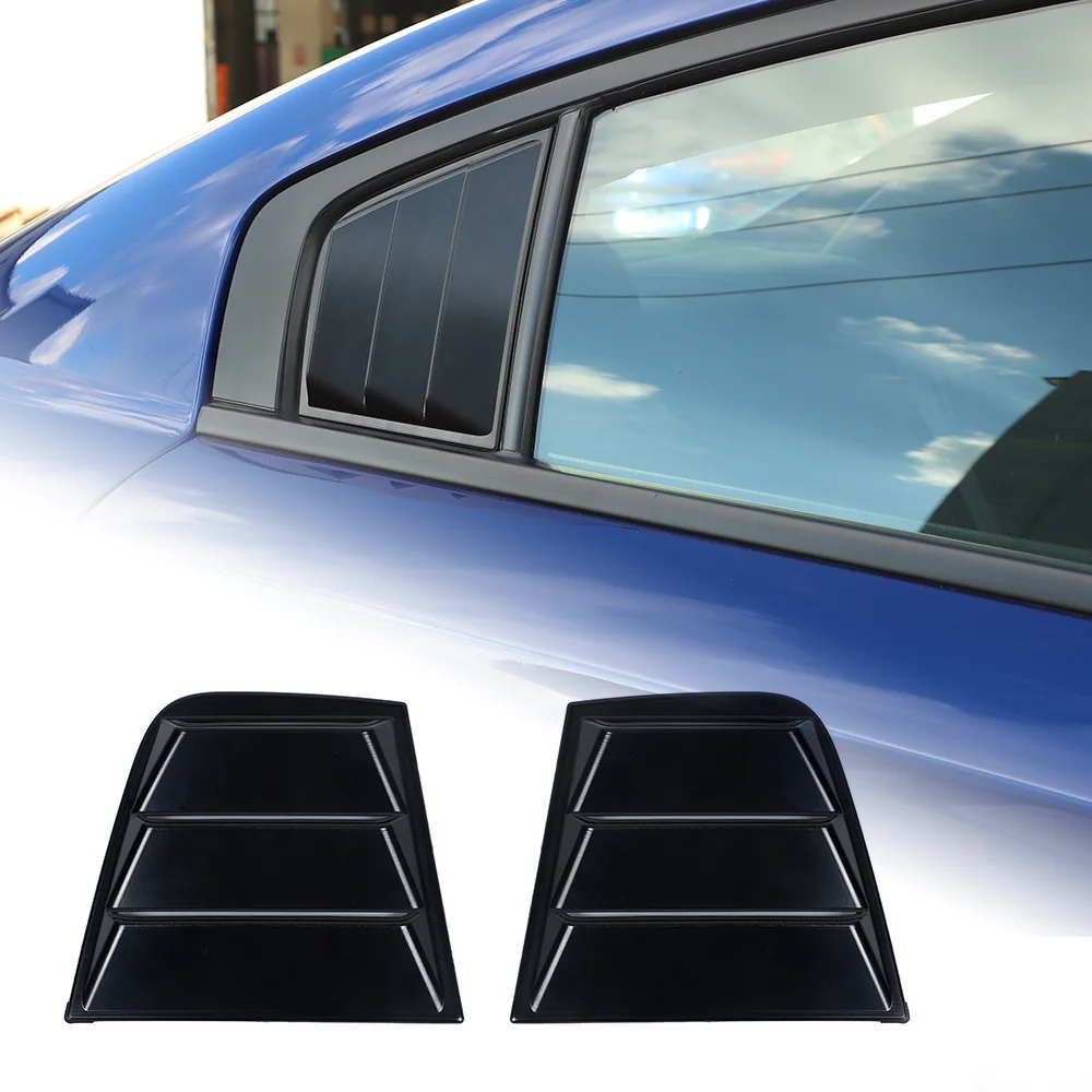 For-Dodge-Charger-2011-2021-Car-Rear-Louver-Window-Side-Shutter-Cover ...