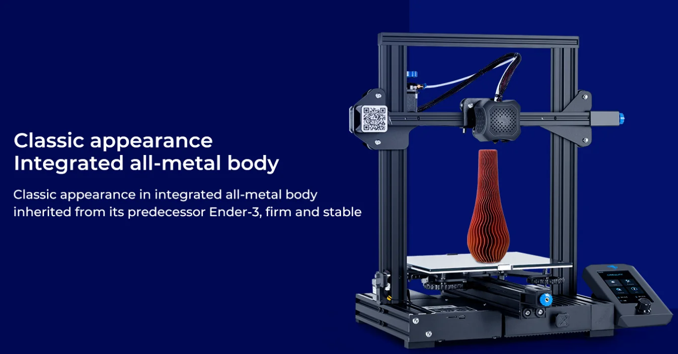 CREALITY Upgraded Ender 3 V2 3D Printer with High Precision Resume ...