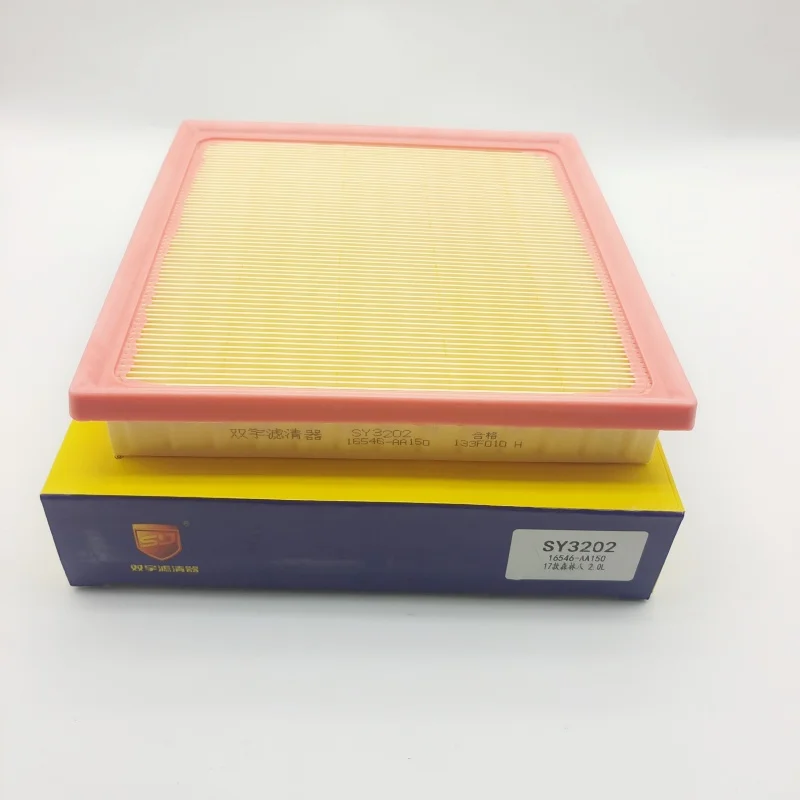 OE:16546AA150 Car Air Filter SY3202 For Subaru Ascent Crosstrek Panther ...