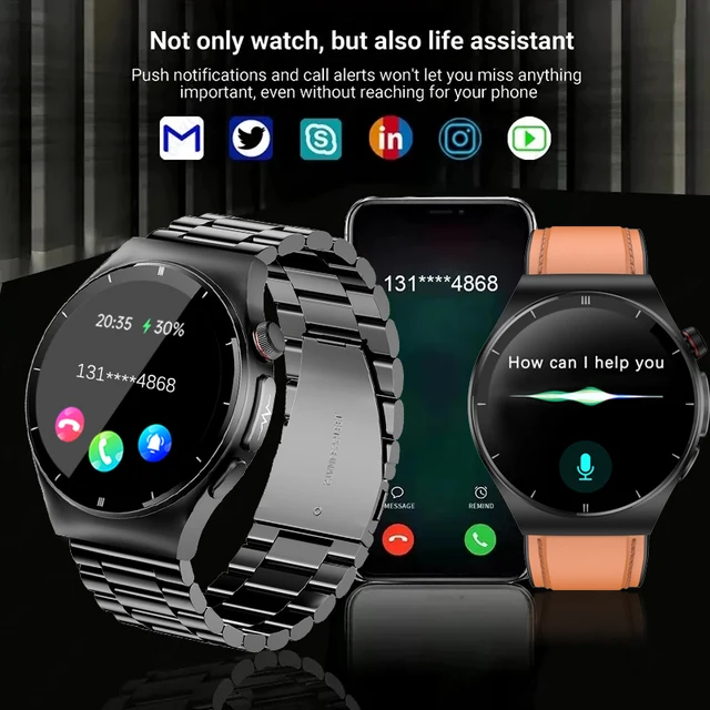 Medical Grade Smart Watch Blood Sugar Blood Fat Uric Acid HRV ECG+PPG ...