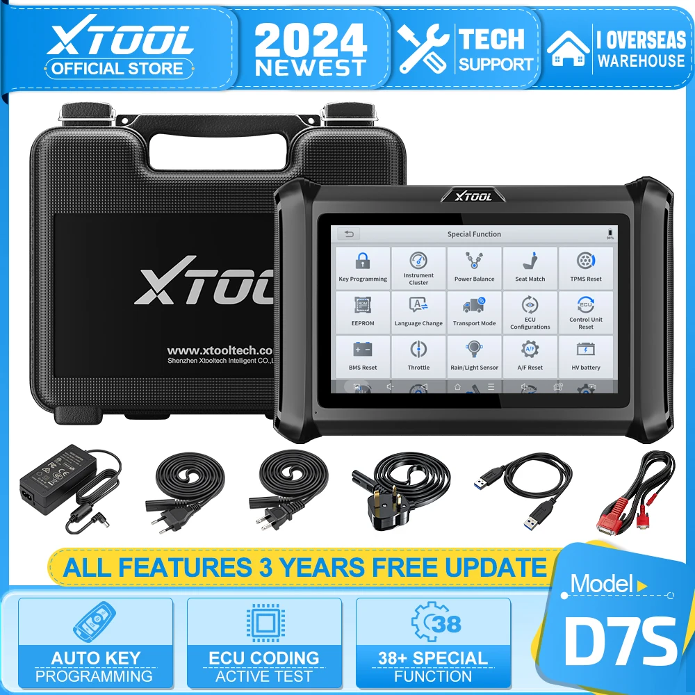 XTOOL-D7S-Auto-Diagnostic-TOOLS-OBD2-Scanner-Code-Reader-Active-Test ...