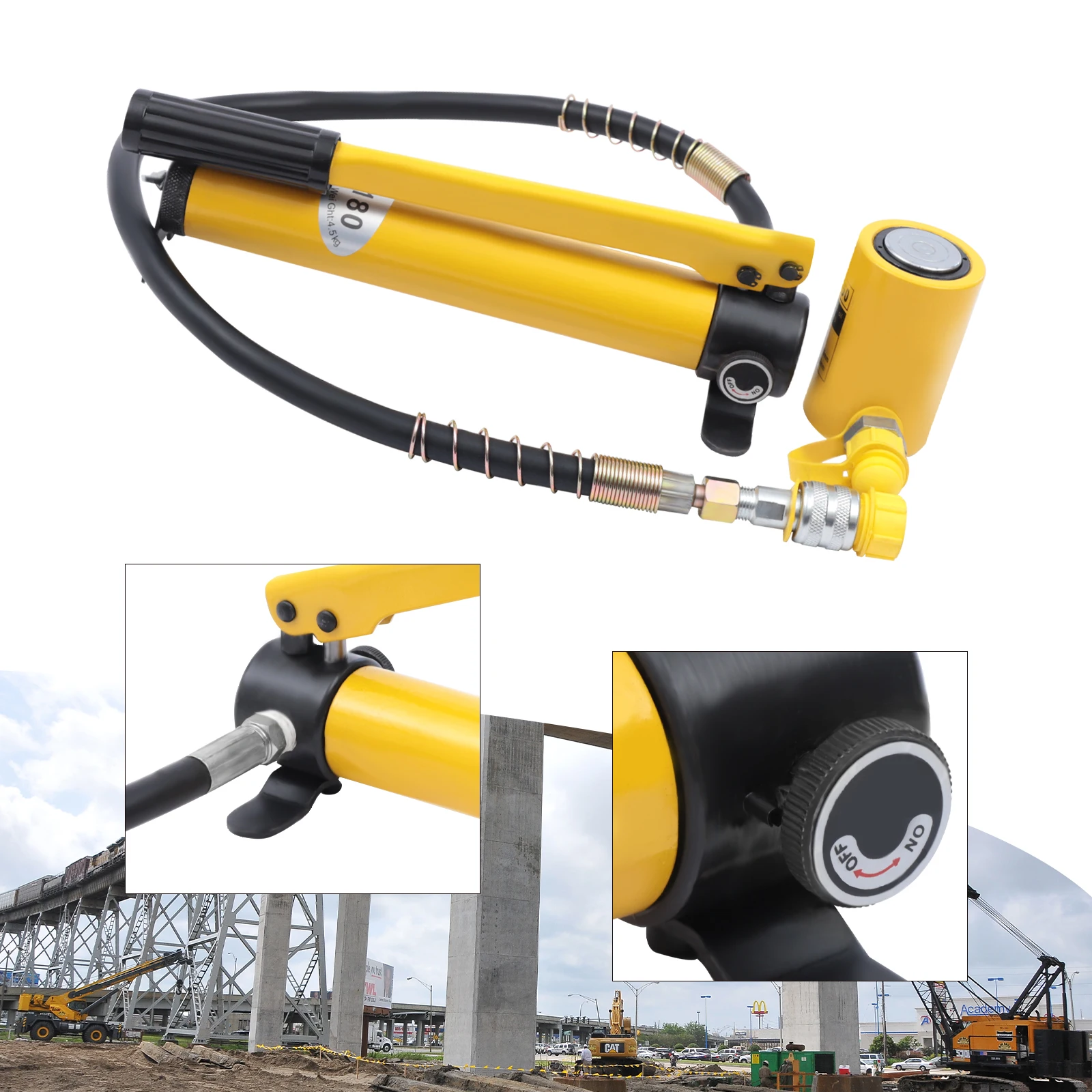 How Does a Hydraulic Jack Work? A Real-World Review of the 10 Ton Split ...