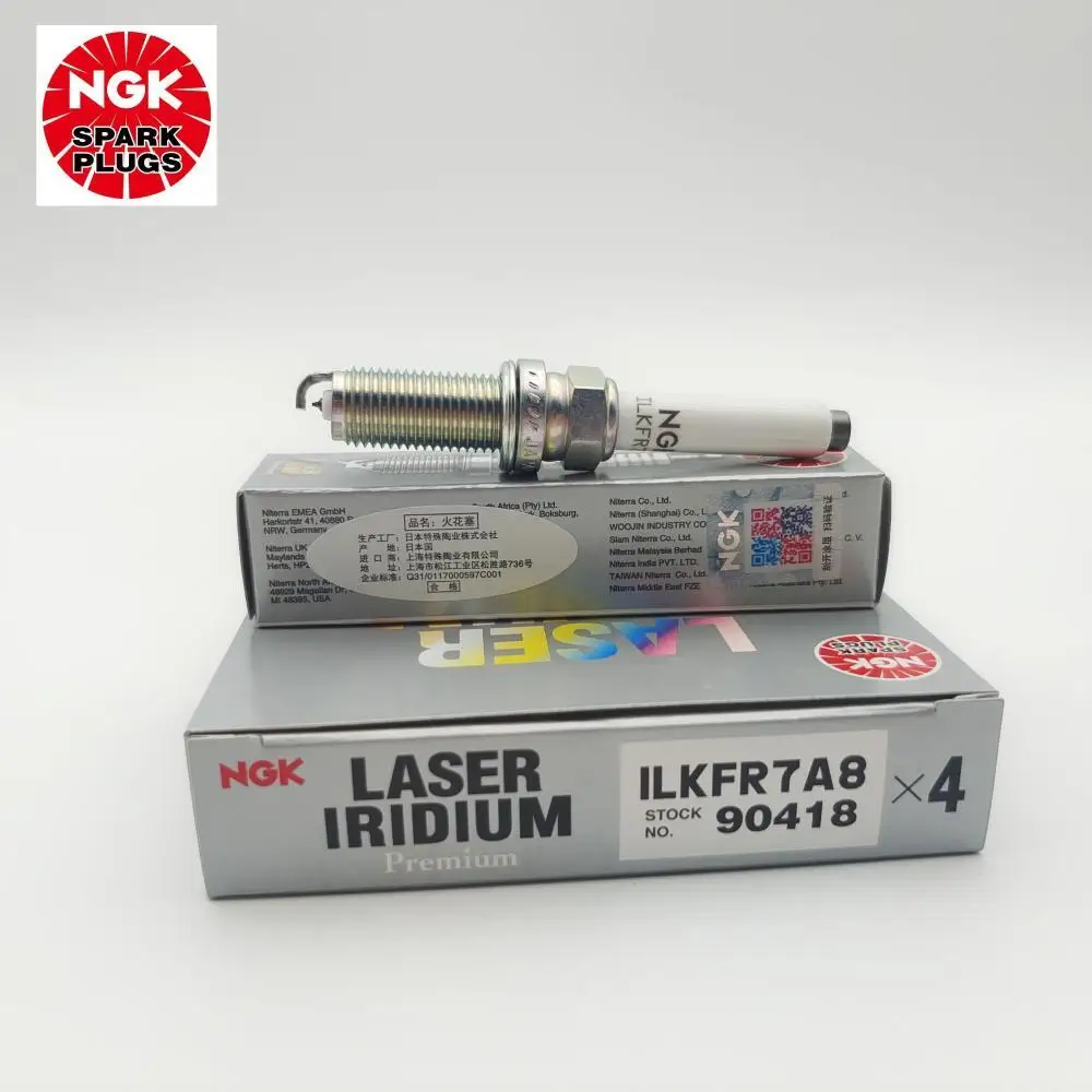 4Pcs-Original-NGK-ILKFR7A8-90418-Brand-New-Laser-Iridium-Platinum-Spark-Plug-For-Jeep-Compass ...