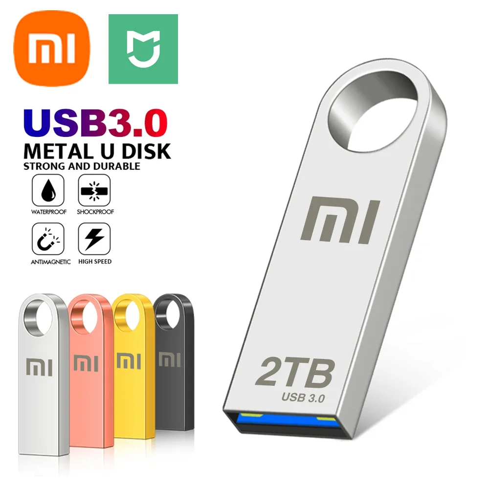 XIAOMI-MIJIA-unidad-Flash-USB-de-Metal-Memoria-USB-3-0-de-alta ...