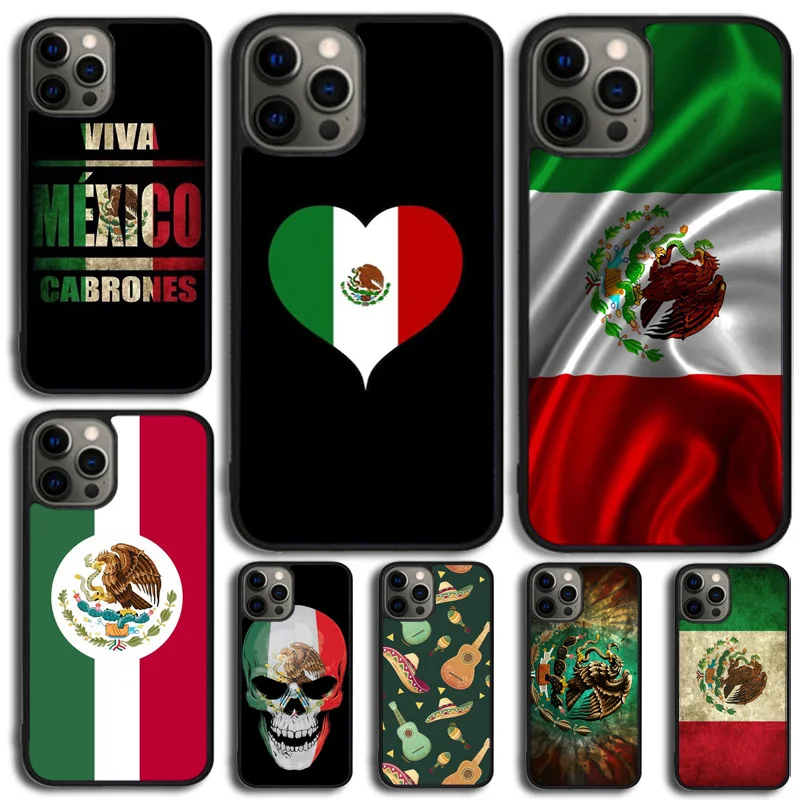Mexico-Mexican-Flag-Phone-Case-Cover-For-iPhone-15-14-Plus-11-12-mini ...