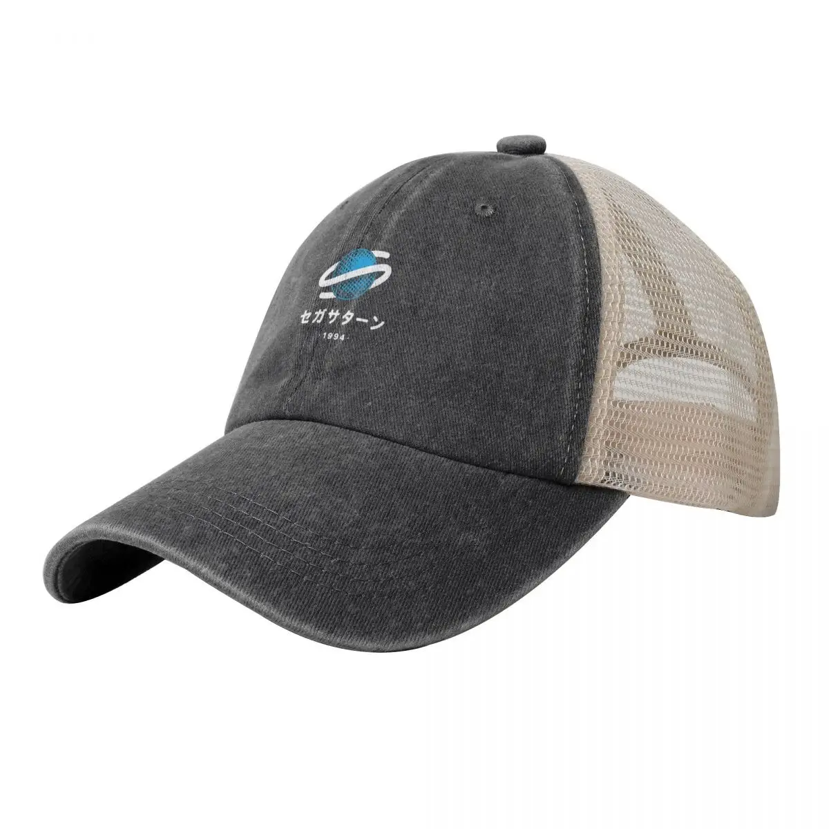 Sega-Saturn-1994-logo-Colour-Cowboy-Mesh-Baseball-Cap-custom-Hat-party ...