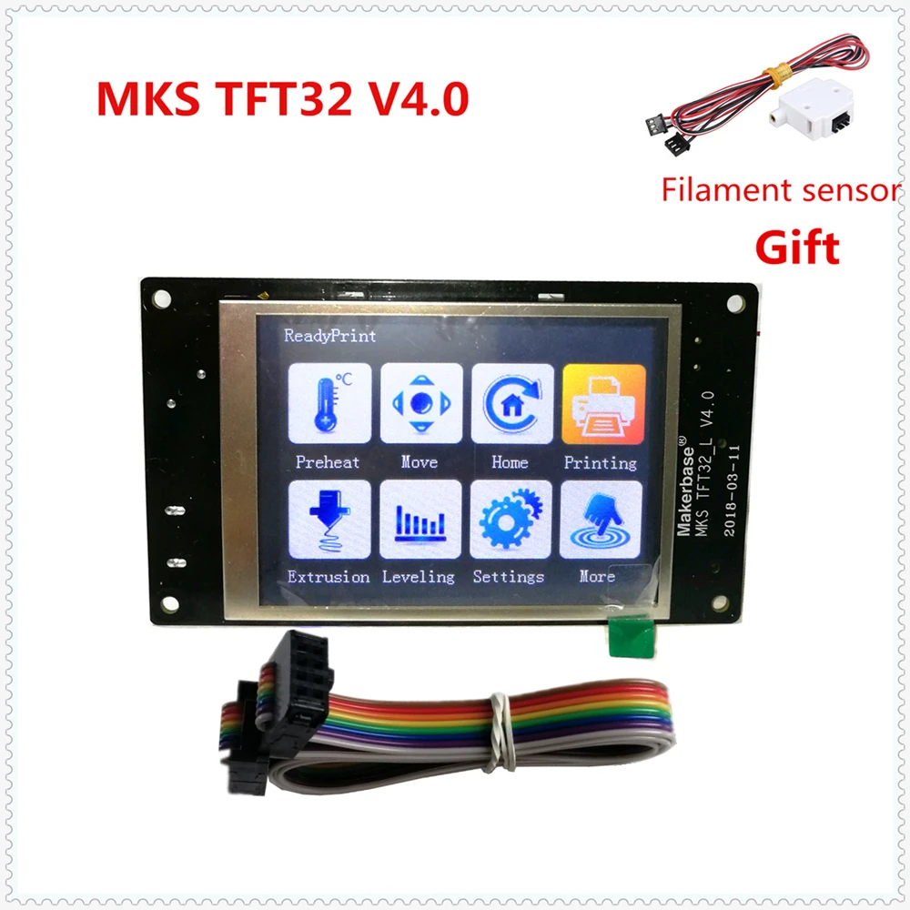 3D printer touch screen MKS TFT32 v4.0 TFT WIFI part splash lcds smart ...