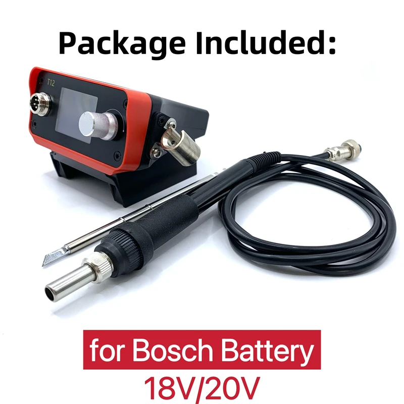 PTS300D Cordless T12 Soldering Iron Station For Dewalt 20V Max Li-ion ...
