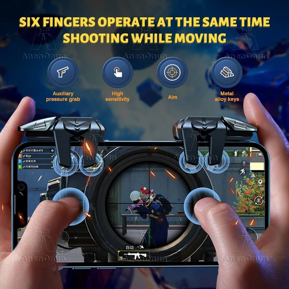 Pubg-Mobile-Controller-Triggers-Android-iOS-Cell-Phone-Gamepad-Control ...