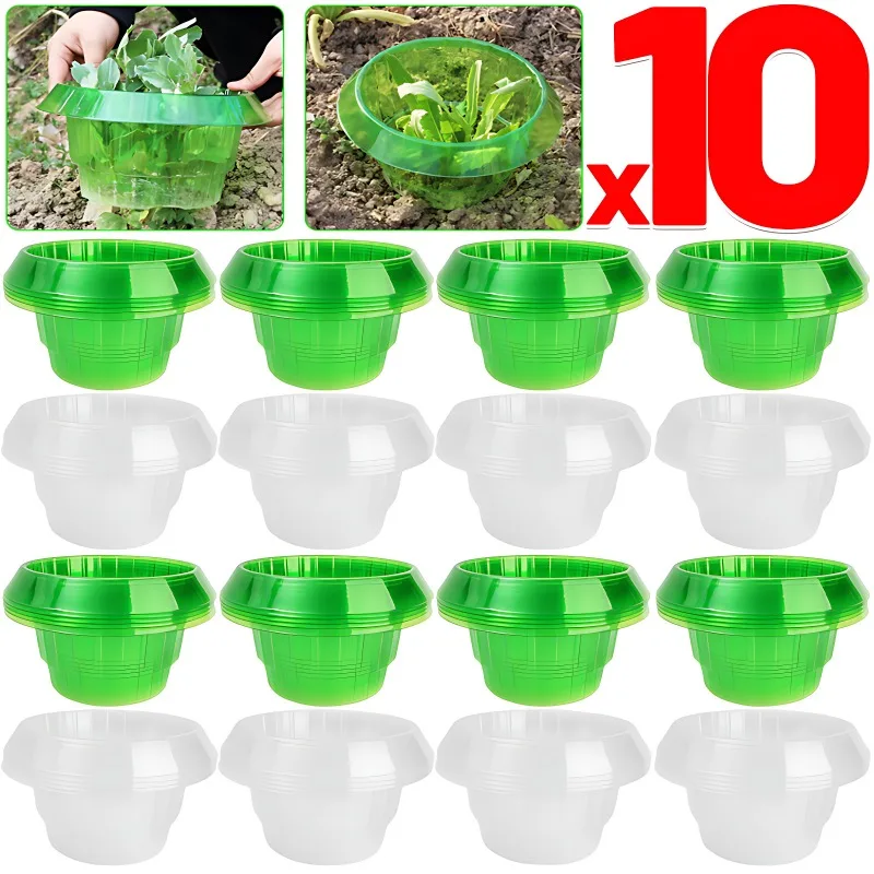 1-10PCS Snail Collars Slug Plant Protection Collars Reusable Vegetables ...