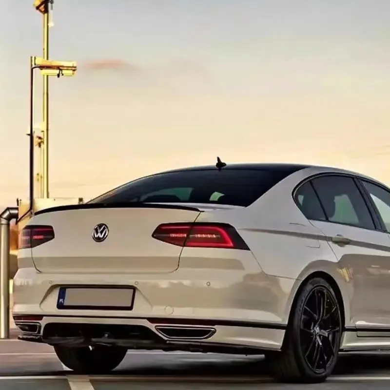 For-VW-Passat-B8-2015-2019-Car-Rear-Trunk-Lip-Boot-Cover-Rear-Roof ...