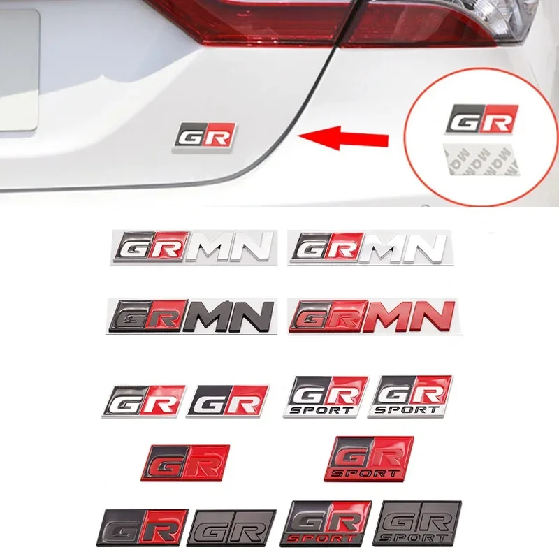 3D-Metal-GR-Sport-MN-Logo-Car-Rear-Trunk-Sticker-Emblem-Badge-Decals ...